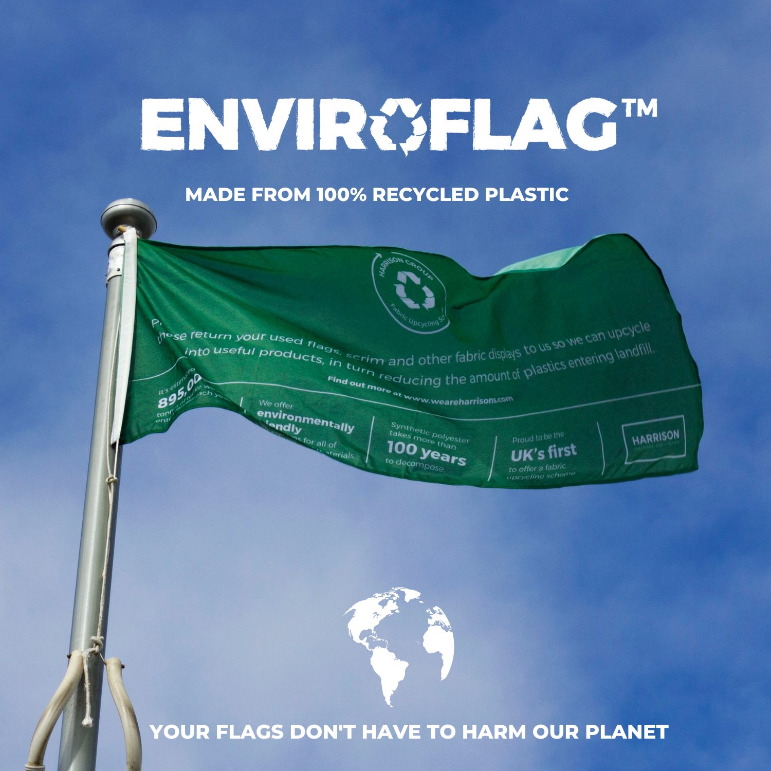 The eco-friendly flag product - Harrison EDS